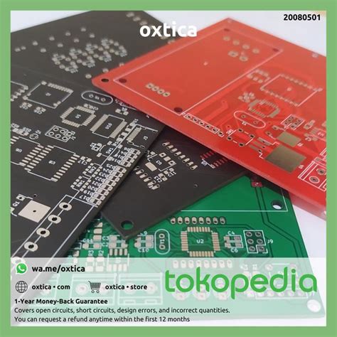 Jual Cetak Pcb 2 Layer Single Layer Or Double Layer Hijau D Jakarta Pusat Oxtica