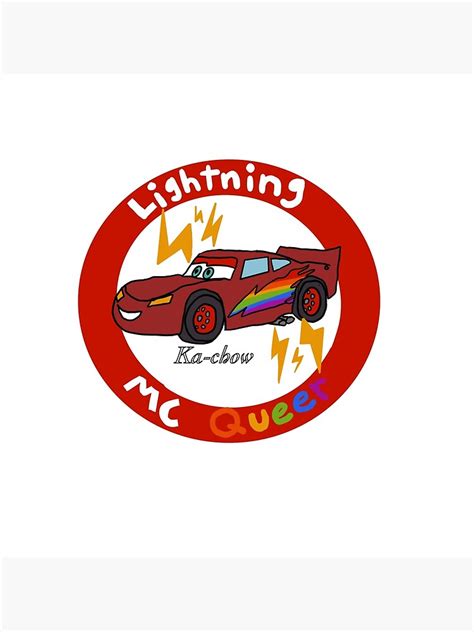 Lightning Mcqueer Poster For Sale By Theradraptor Redbubble