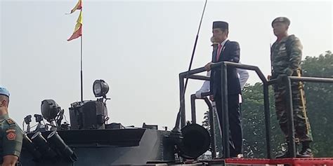 Jelang Pemilu Jokowi Minta TNI Sinergi Polri Jaga Kondisi Damai