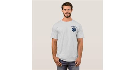 Paramedic Emt Ems T Shirt Zazzle