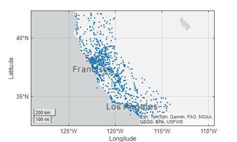 Visualize Density Using Geographic Density Plots Matlab And Simulink