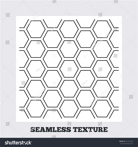 Seamless Texture Hex Lines Grid Texture Stock Vector Royalty Free Shutterstock