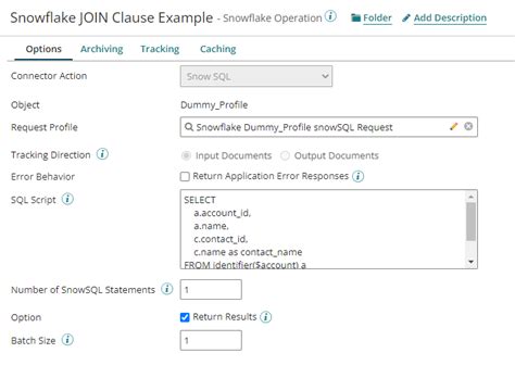 Article Dynamically Set Database Name Within Snowflake Connector Boomi Community