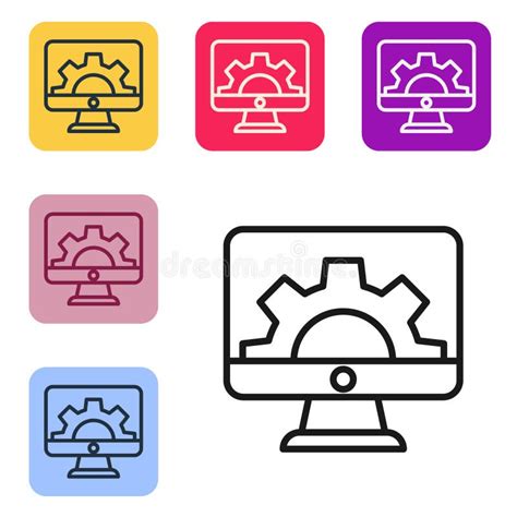 Coding Language Icon Black White Stock Illustrations 565 Coding Language Icon Black White