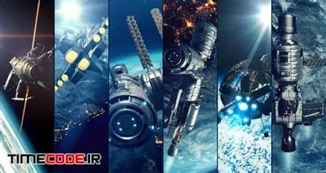 دانلود پکیج فوتیج سفینه های فضایی Spaceships Pack 44351 تایم کد