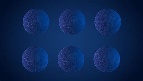 Modern Technology Globe Set 15940442 Vector Art At Vecteezy