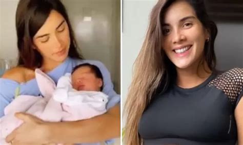 Korina Rivadeneira mostró su figura tras a dar a luz a Lara América