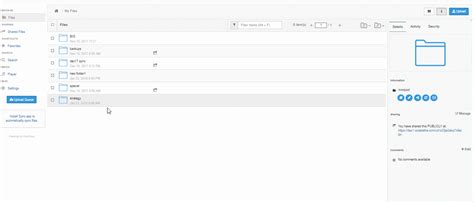 201 Selecting Items In A Folder 201 User Portal Documentation Filecloud Support