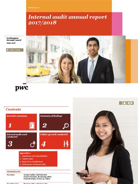 Internal Audit Annual Report Pwc Pdf Internal Audit Internal Control