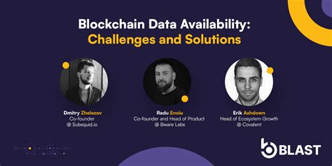 Webinar Blockchain Data Availability Challenges And Solutions