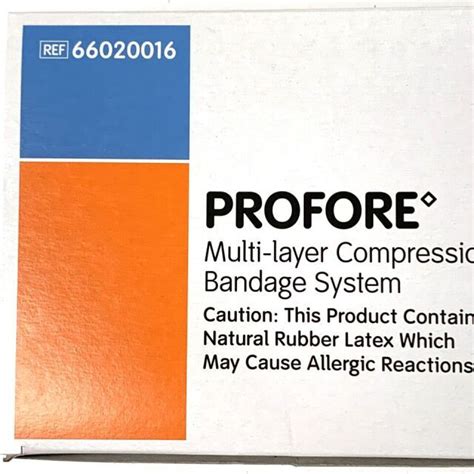 New Smith And Nephew 66020016 Profore Multi Layer Compression Bandage System Exp 2025 02