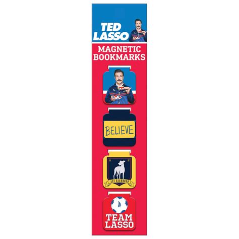 Ted Lasso Magnetic Bookmarks Sticker Planet