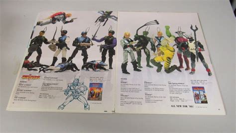 1986 Coleco Toy Fair Catalog Rambo Sectaurs Knight Rider Mask Cabbage
