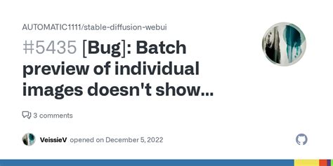 Bug Batch Preview Of Individual Images Doesn T Show Image You Clicked On In Extra Large