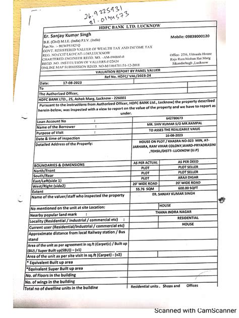 Shiv Kumar Hdfc Pdf