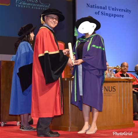 NUS PhD Graduation Gown Women S Fashion New Undergarments