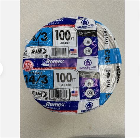 Southwire 63946828 100 143 With Ground Romex