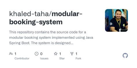 Github Khaled Taha Modular Booking System This Repository Contains The Source Code For A