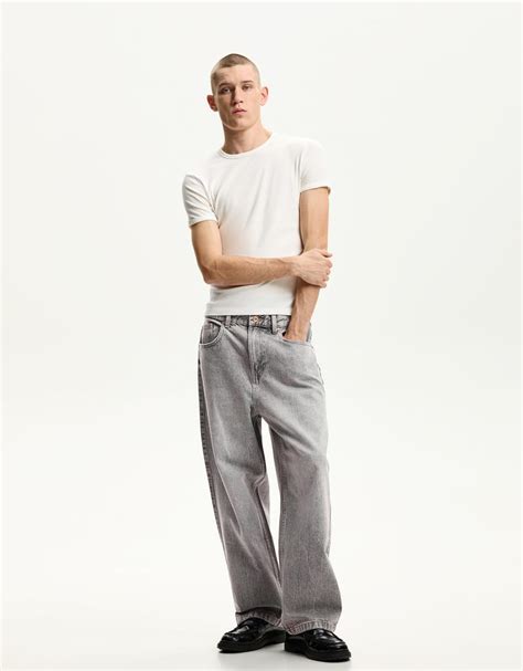 Loose Fit Baggy Jeans Men Bershka