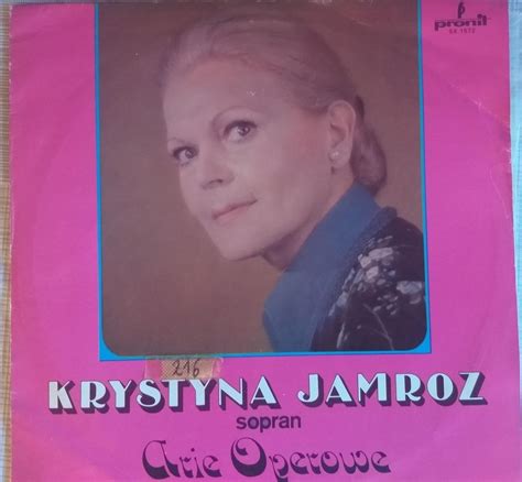 P Yta Winylowa Krystyna Jamroz Sopran Arie Operowe Puszczykowo Kup Teraz Na Allegro Lokalnie