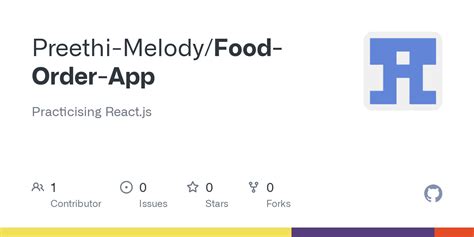 Github Preethi Melodyfood Order App Practicising Reactjs