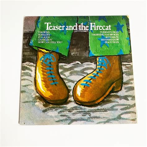 Vintage Cat Stevens Teaser And The Firecat Vinyl Record LP Etsy