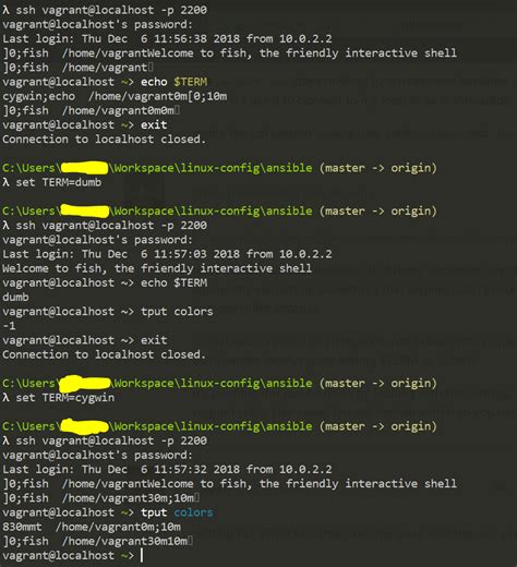 ConEmu Vagrant Ssh Fish Issue Fish Shell Fish Shell GitHub