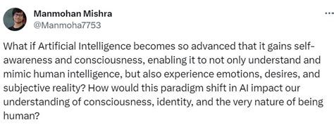 Manmohan Mishra On Linkedin Techthoughts Consciousai Techhumor Digitaldilemmas