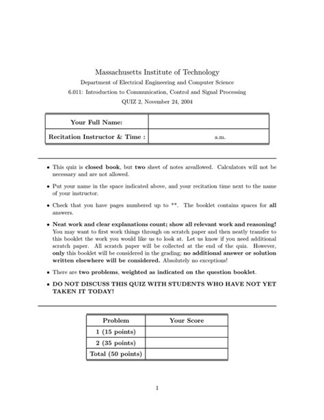 Massachusetts Institute Of Technology