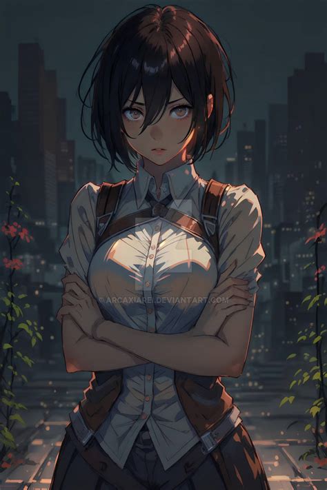 Mikasa Ackerman By Imakeaiarts On Deviantart
