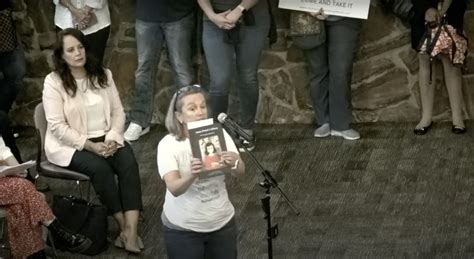 Mom For Liberty Who Banned Anne Frank Graphic Novel Appears On