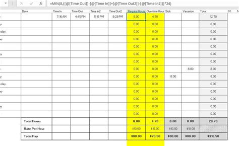 Excel Expert Formula Time Sheets Freelancer