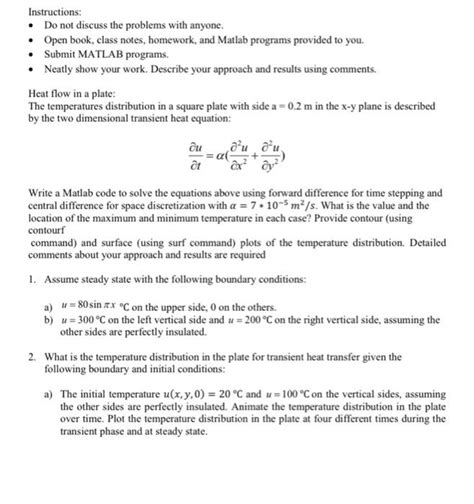 Solved Instructions Do Not Discuss The Problems With Chegg