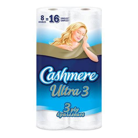 Cashmere Ultra Ply Bathroom Tissue Sheets Per Roll Double Rolls Walmart Canada