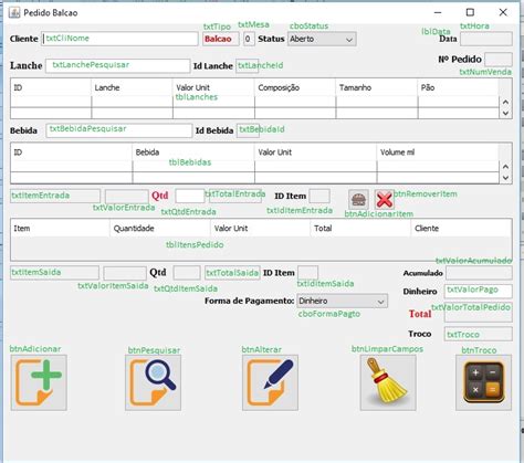 Java E Mysql Programação Orientada A Objeto 9º Passo Criar Pedido Balcão Netbeans Java