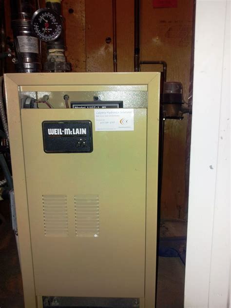 Weil Mclain CGi Gold Mid Efficient Boiler Locker Storage Boiler