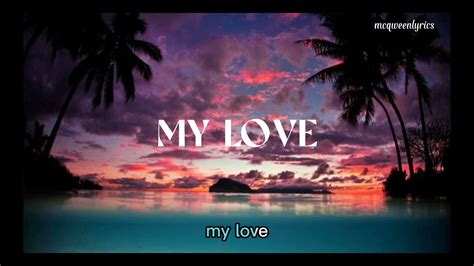 Westlife My Love Lyrics Youtube