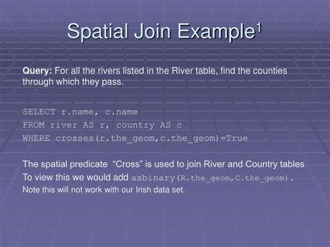 Ppt Spatial Databases Lecture Powerpoint Presentation Free