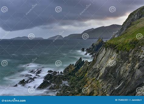 Slea Head Dingle Peninsula Kerry Ireland Stock Image Image Of