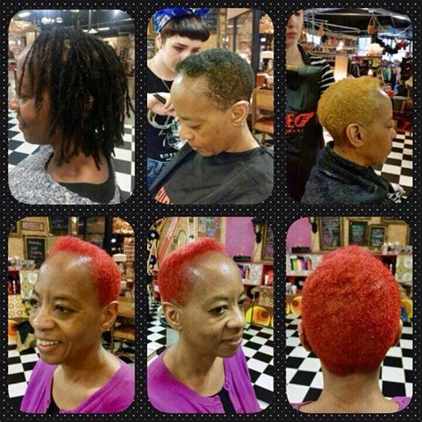 Afro Hair Transformation From Dreadlocks To Short Ladies Cut By Louisa