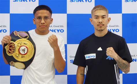 井岡一翔、宿敵フランコとバチバチの睨み合い、koにも意欲 Efight【イーファイト】格闘技情報を毎日配信！