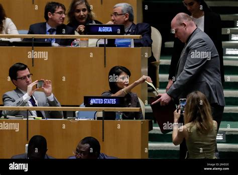 Un New York Usa 2nd June 2017 Us Ambassador To The Un Nikki