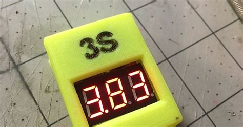 lipo voltage alarm 3s by anton download free stl model