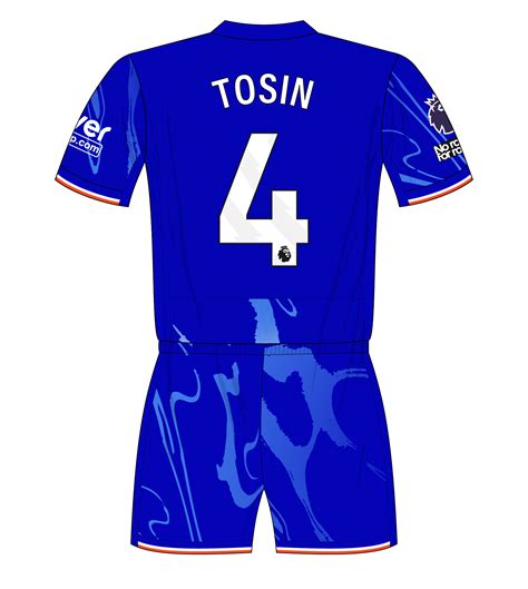 Chelsea 2024 2025 Home Number 4 Tosin Adarabioyo Museum Of Jerseys