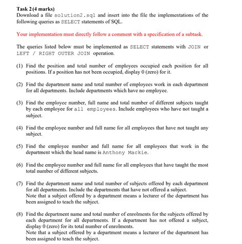 solved mysql problem please answer the question 4 and 6