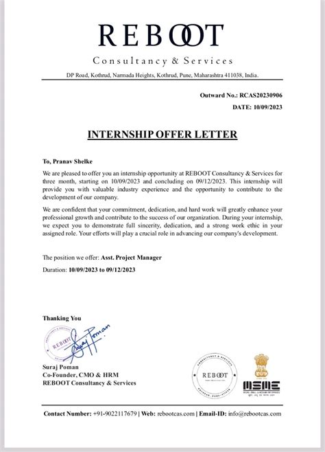 Pranav Shelke On Linkedin Internship Projectmanager