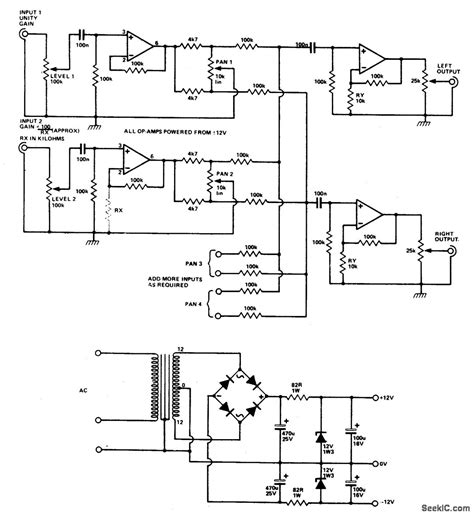 Audio Mixer Circuit Diagram With Pcb Layout At Piper Gloria Blog