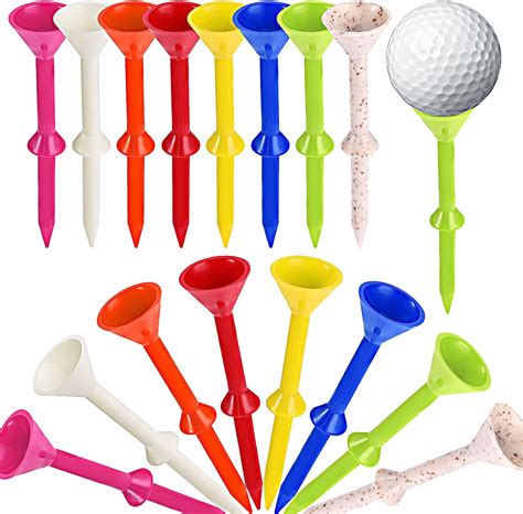 Amazon Lusofie 50pcs Golf Tees Plastic Golf Tees 3 1 4 Golf Tees