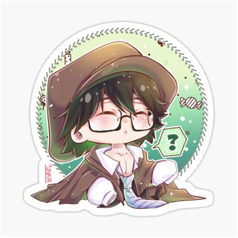 Ultra Chibi Ranpo Stickerundefined By Kamapon Redbubble