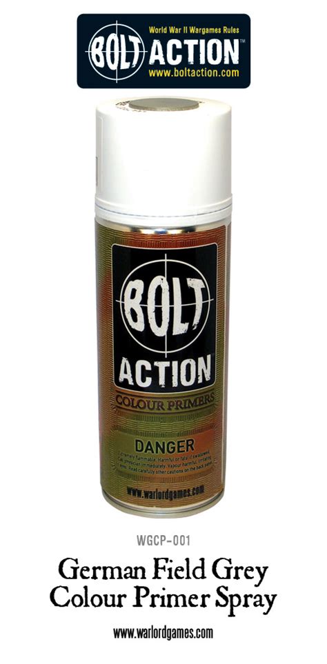 New Bolt Action Colour Primer Sprays Warlord Games